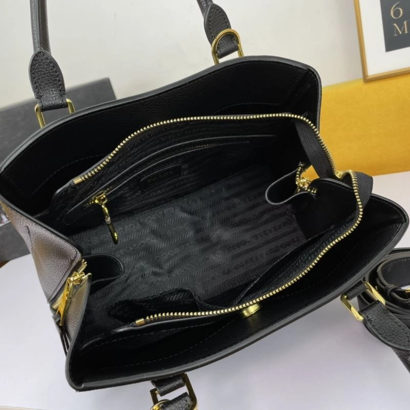 Indistinguishable Prada Top Handle Bags