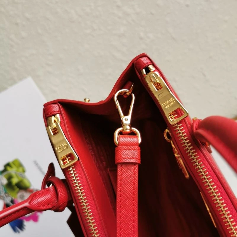 Indistinguishable Prada Top Handle Bags