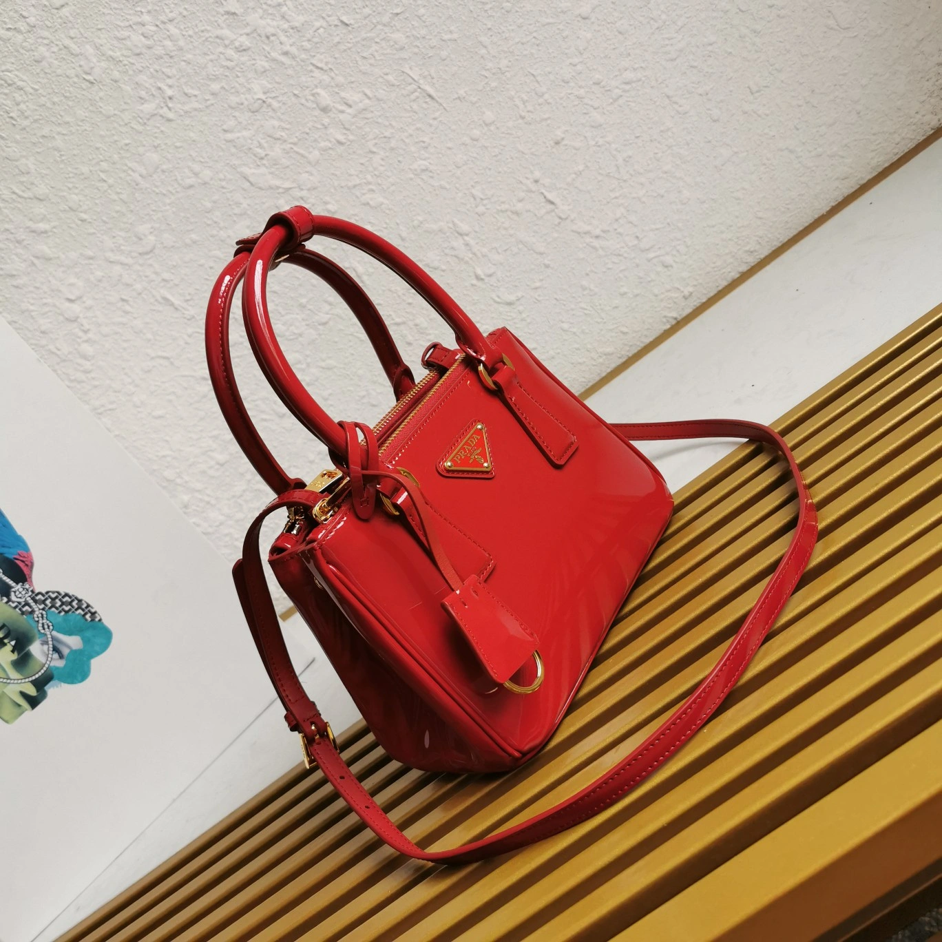 Brand-authenticated Prada Top Handle Bags