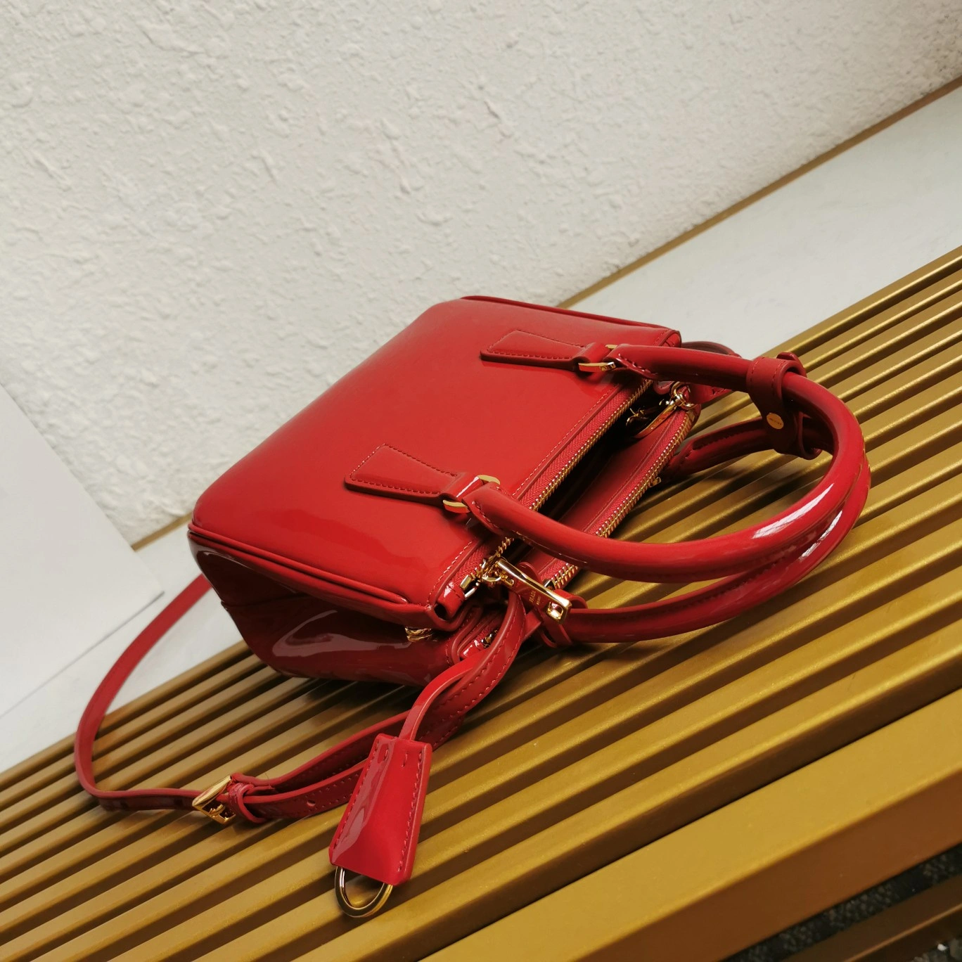 Brand-authenticated Prada Top Handle Bags