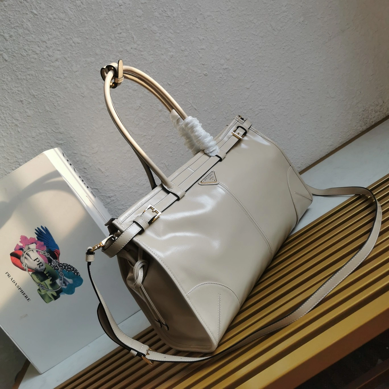1:1 copy Prada Top Handle Bags