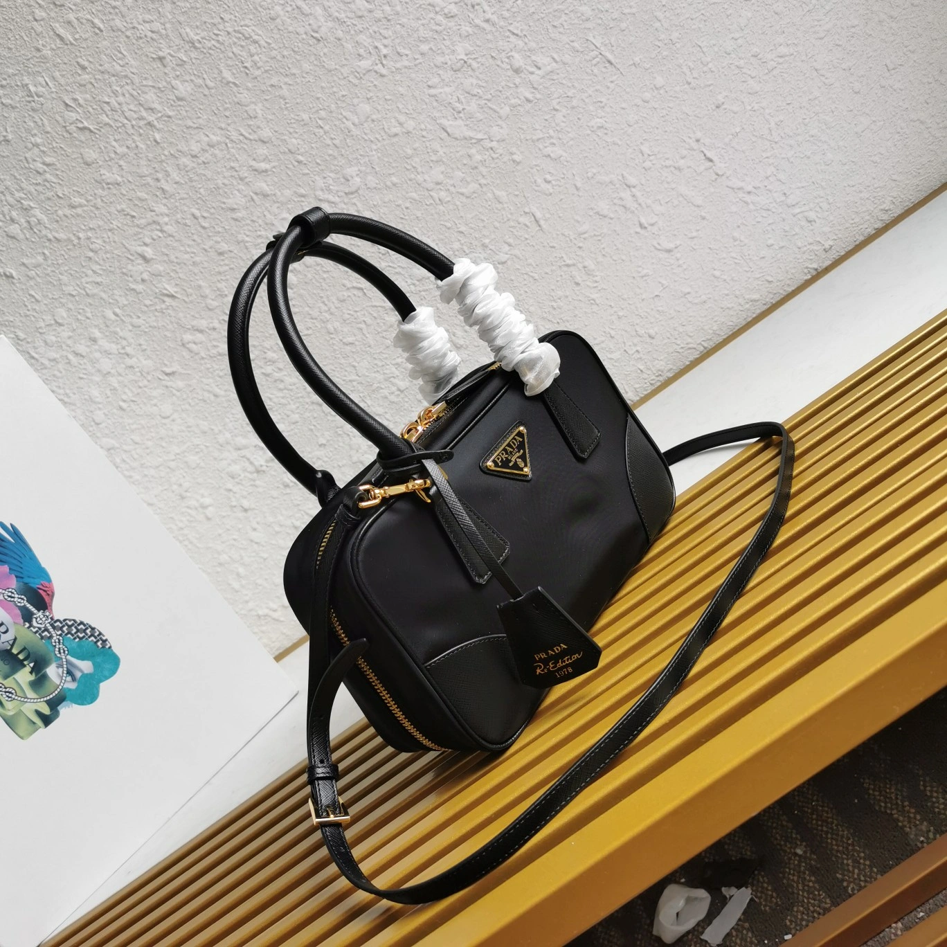 High accuracy Prada Top Handle Bags
