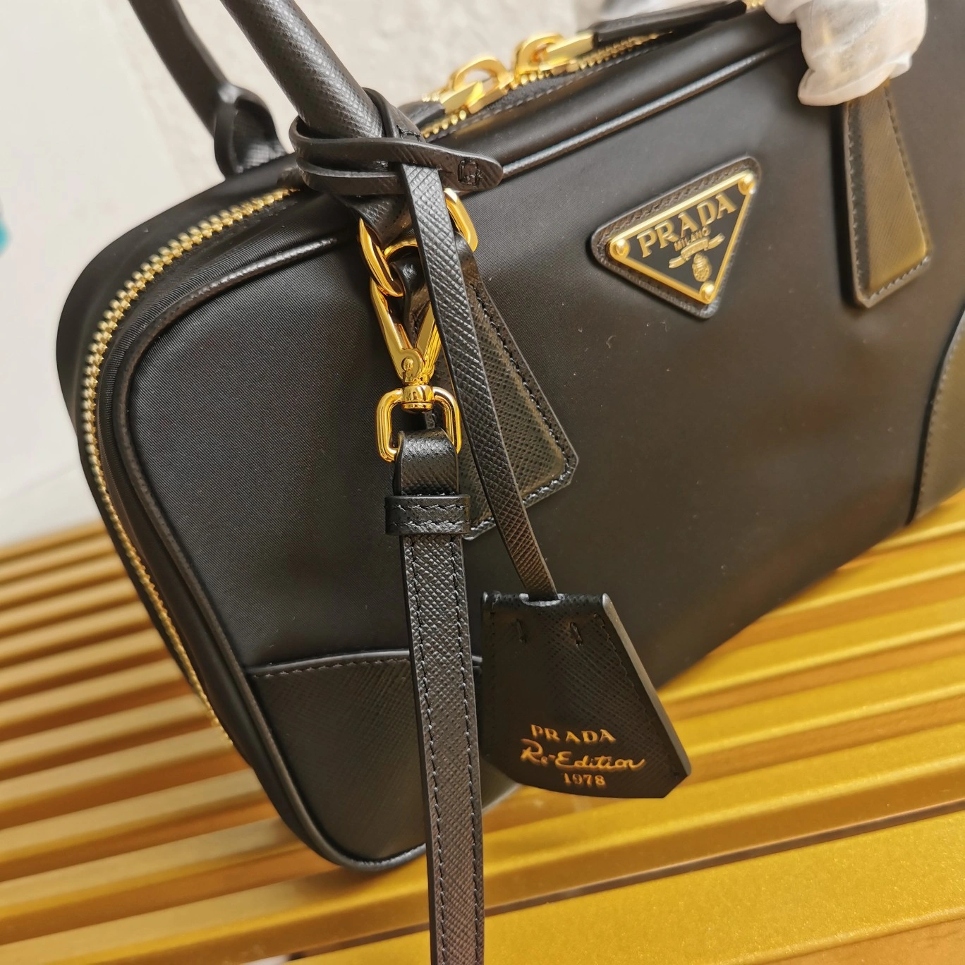 High accuracy Prada Top Handle Bags