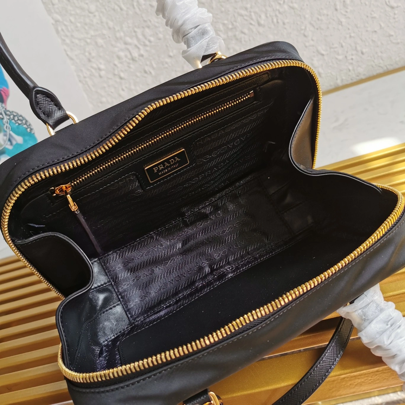High accuracy Prada Top Handle Bags