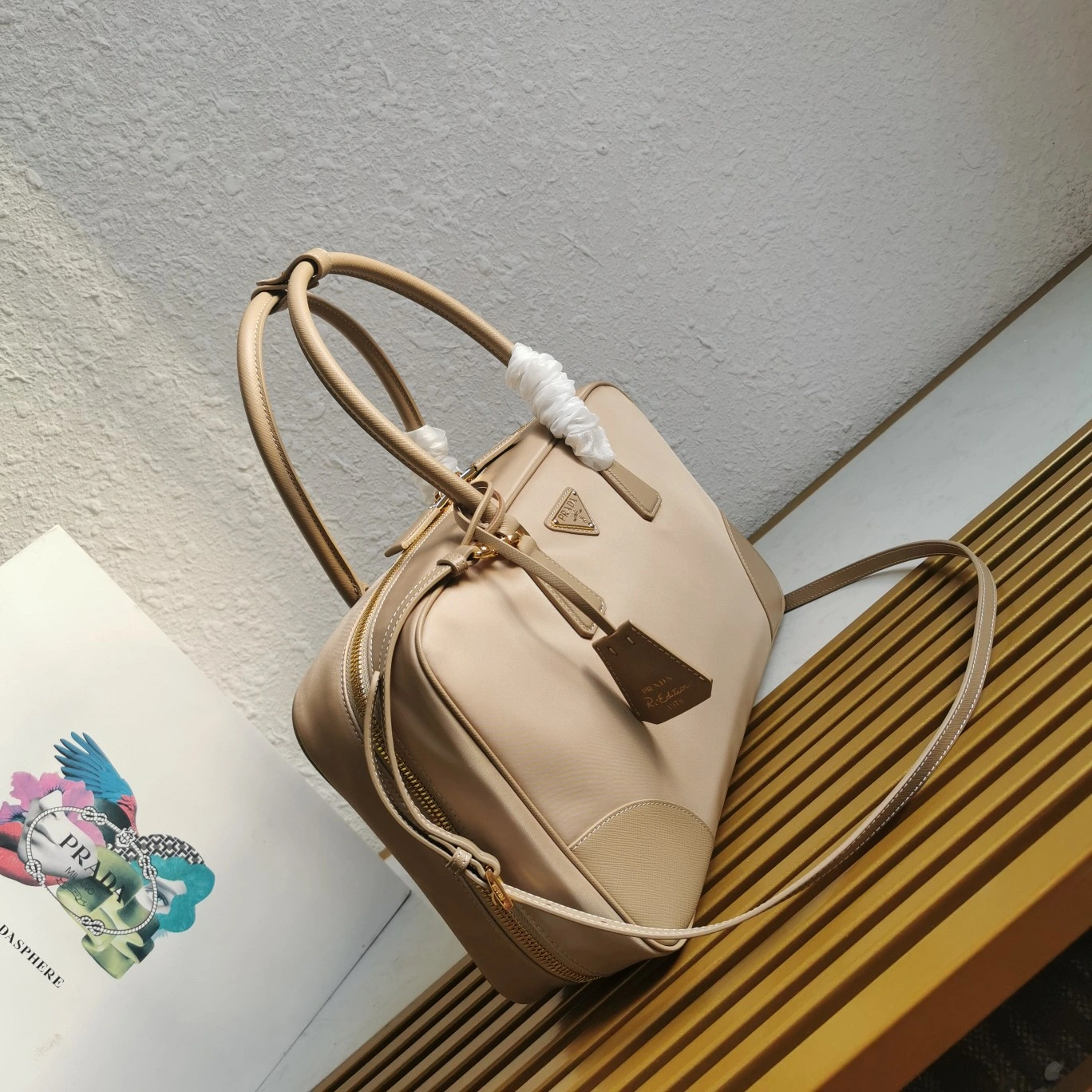 Brand-original Prada Top Handle Bags
