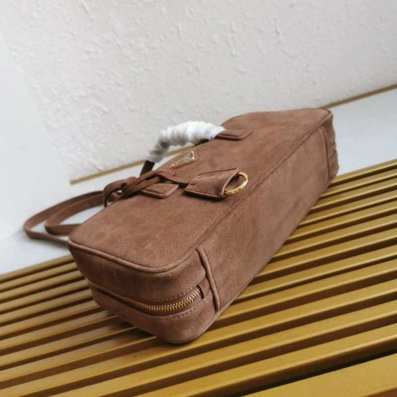 Brand-authenticated Prada Top Handle Bags