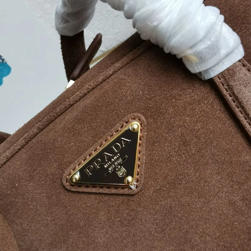 Brand-authenticated Prada Top Handle Bags