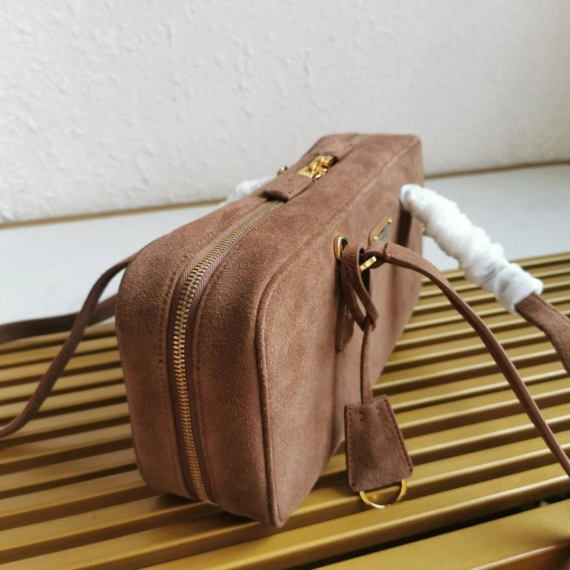 Brand-authenticated Prada Top Handle Bags