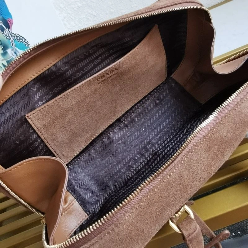 Brand-authenticated Prada Top Handle Bags