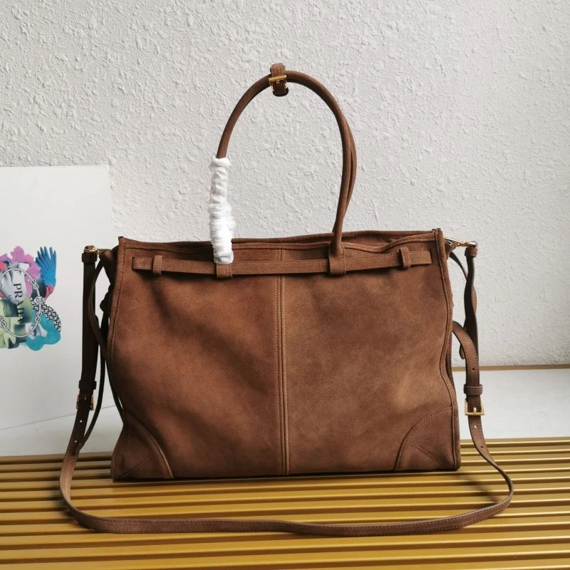 Indistinguishable Prada Top Handle Bags