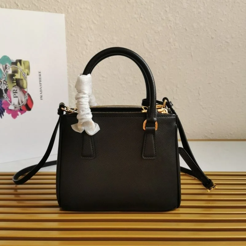 Brand-authenticated Prada Top Handle Bags