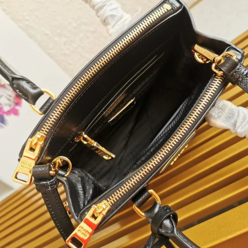 Brand-authenticated Prada Top Handle Bags