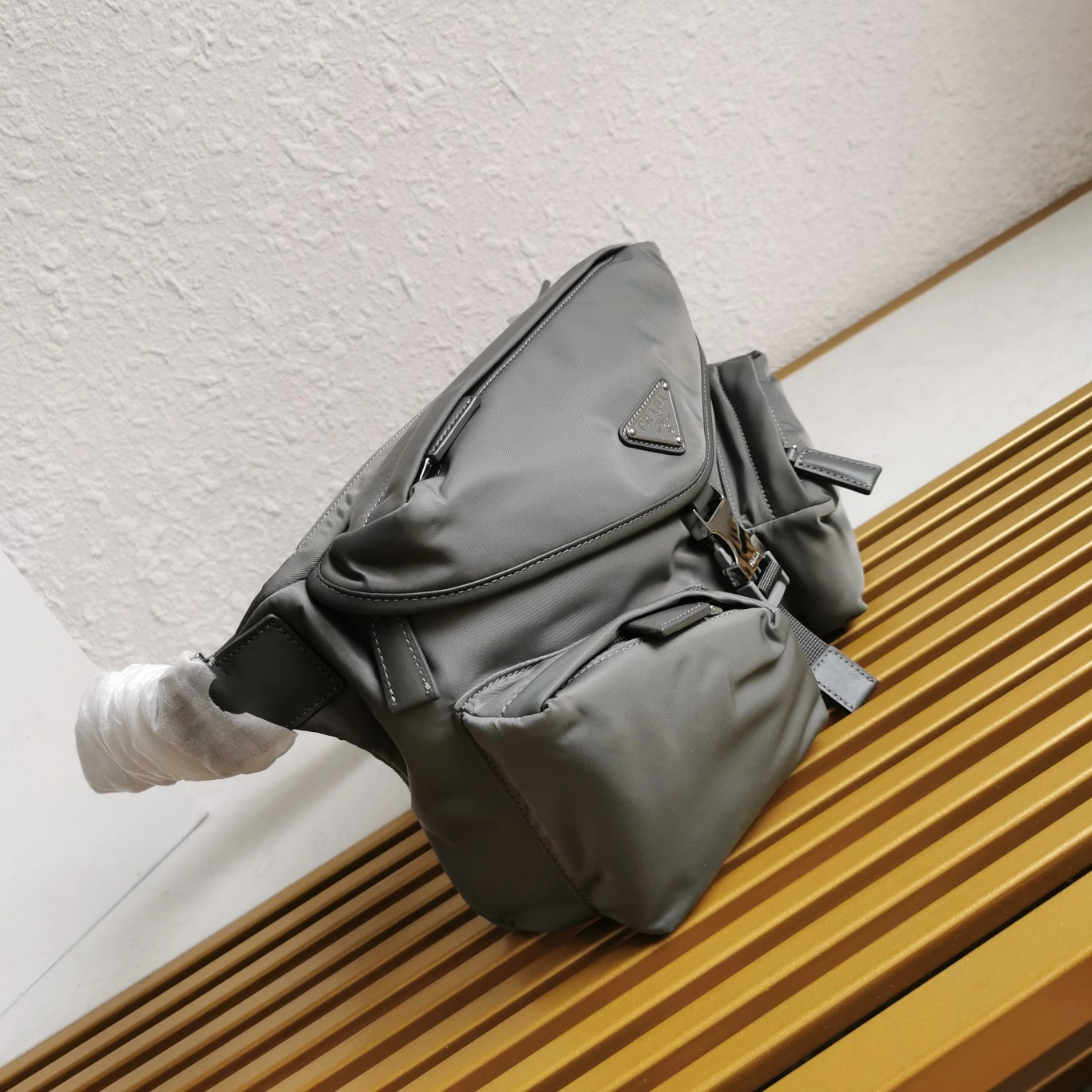 Brand-authenticated Prada Waist Chest Packs