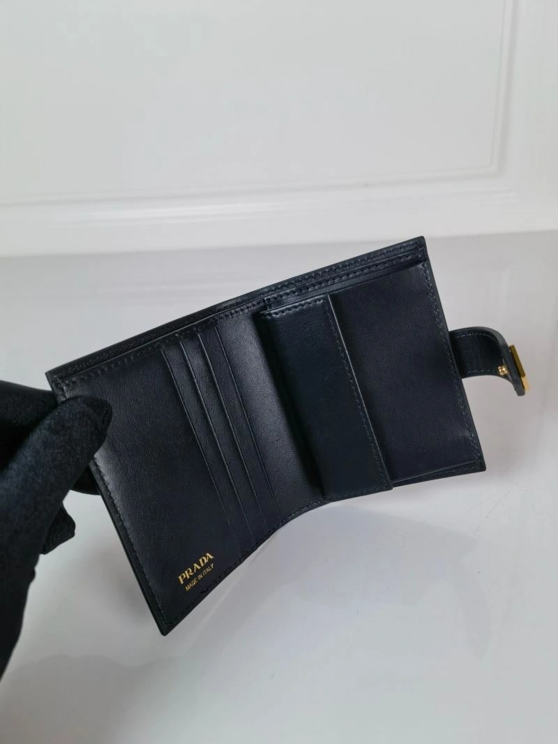 Brand-authenticated Prada Wallets Purse