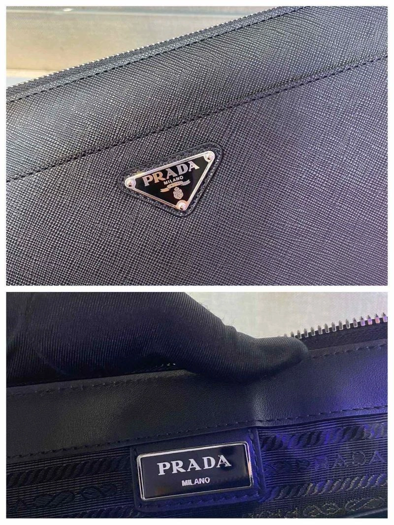 Brand-authenticated Prada Wallets Purse