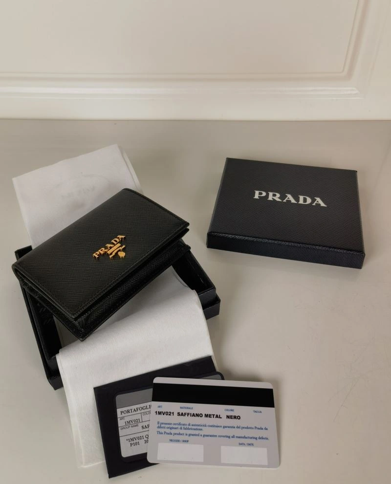 Precise copy Prada Wallets Purse