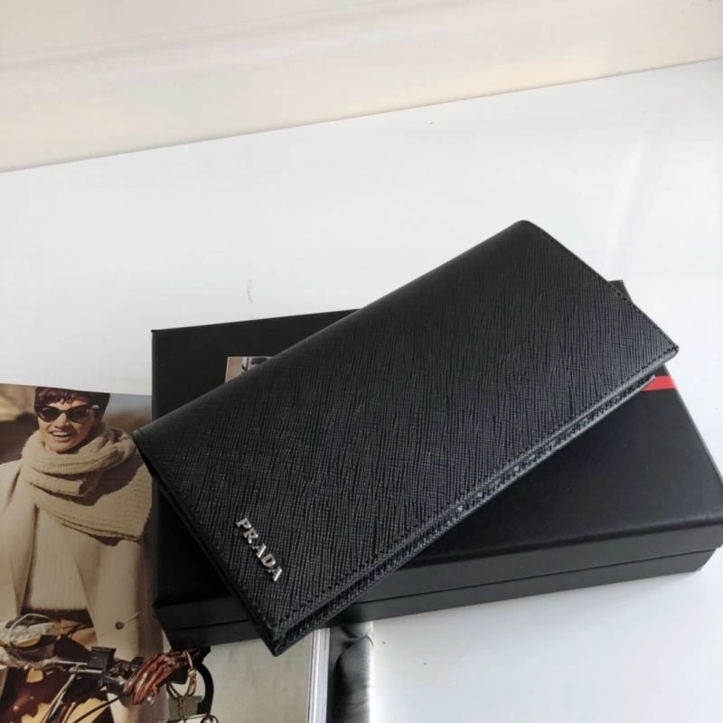 Brand-authenticated Prada Wallets Purse