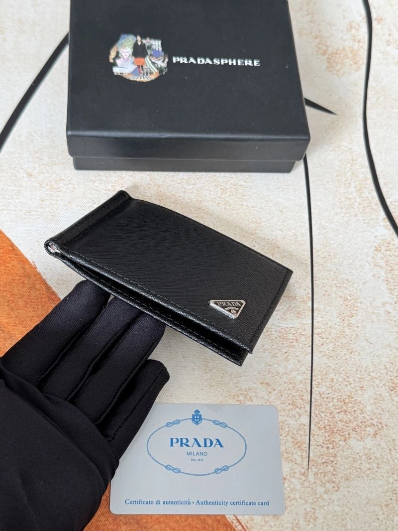 Brand-authenticated Prada Wallets Purse