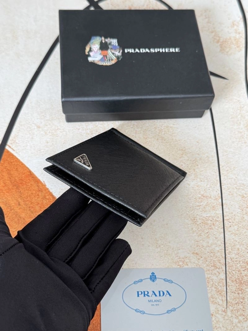 Brand-authenticated Prada Wallets Purse