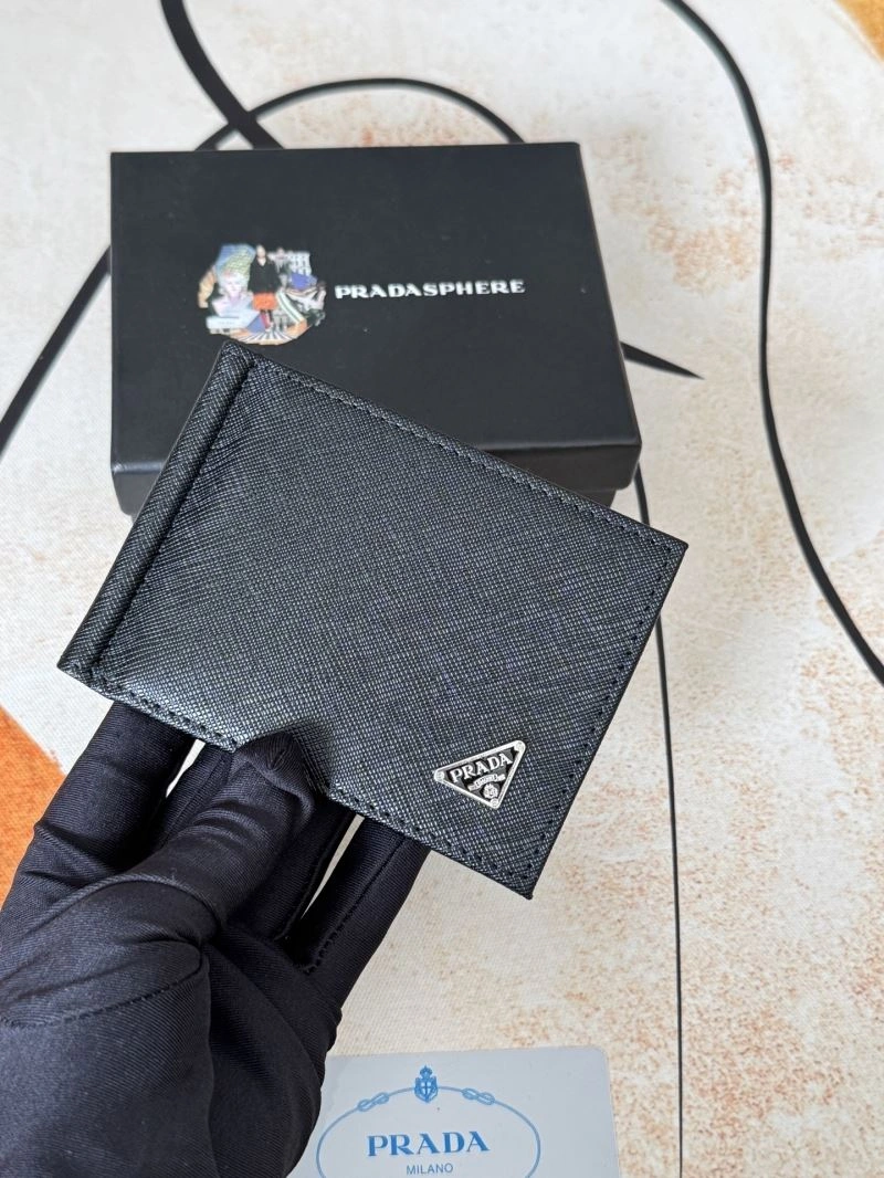 Brand-authenticated Prada Wallets Purse