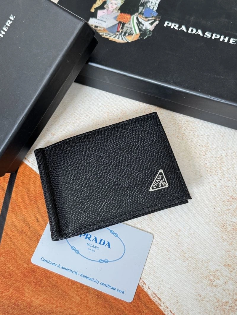 Brand-authenticated Prada Wallets Purse