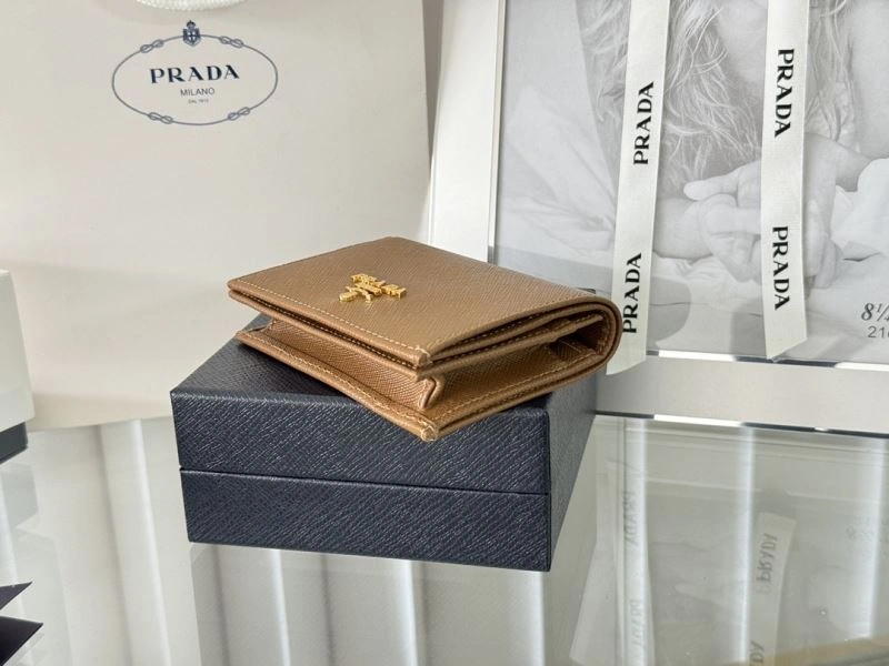 Brand-authenticated Prada Wallets Purse