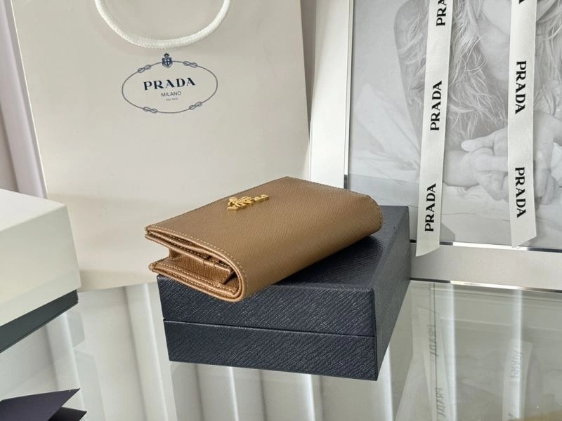 Brand-authenticated Prada Wallets Purse