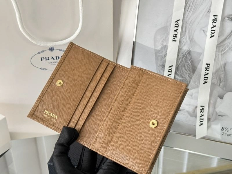 Brand-authenticated Prada Wallets Purse