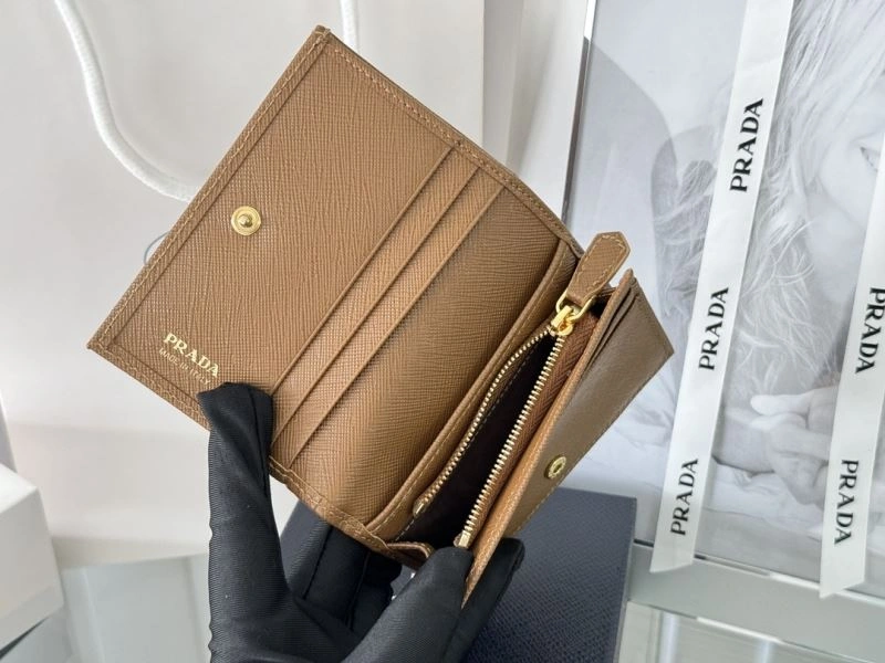 Brand-authenticated Prada Wallets Purse