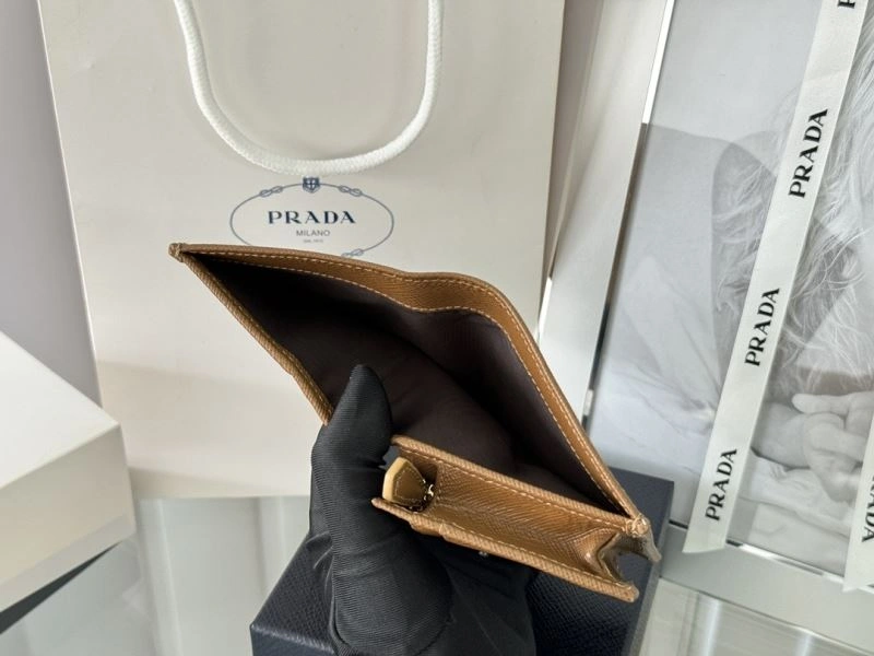 Brand-authenticated Prada Wallets Purse