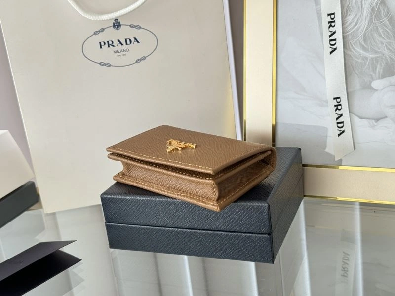 Brand-authenticated Prada Wallets Purse