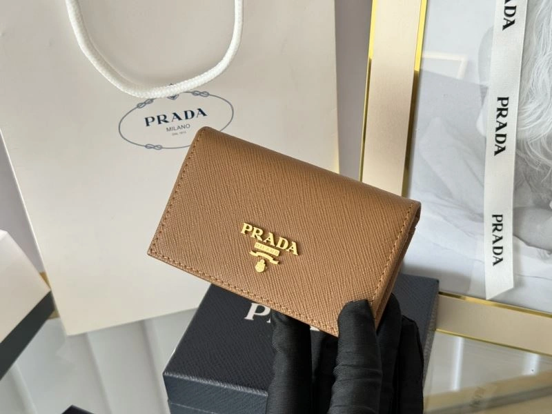Brand-authenticated Prada Wallets Purse