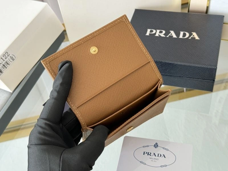 Brand-authenticated Prada Wallets Purse