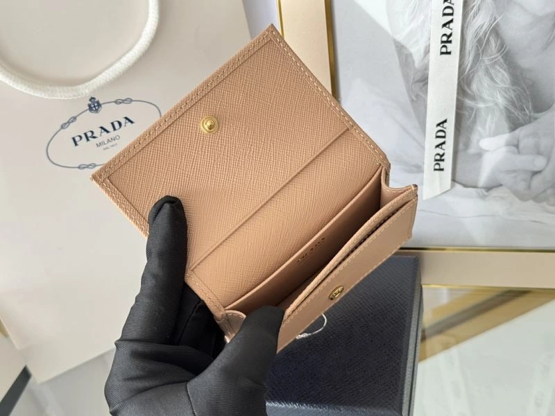 Brand-authenticated Prada Wallets Purse