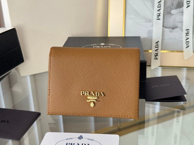 Brand-authenticated Prada Wallets Purse