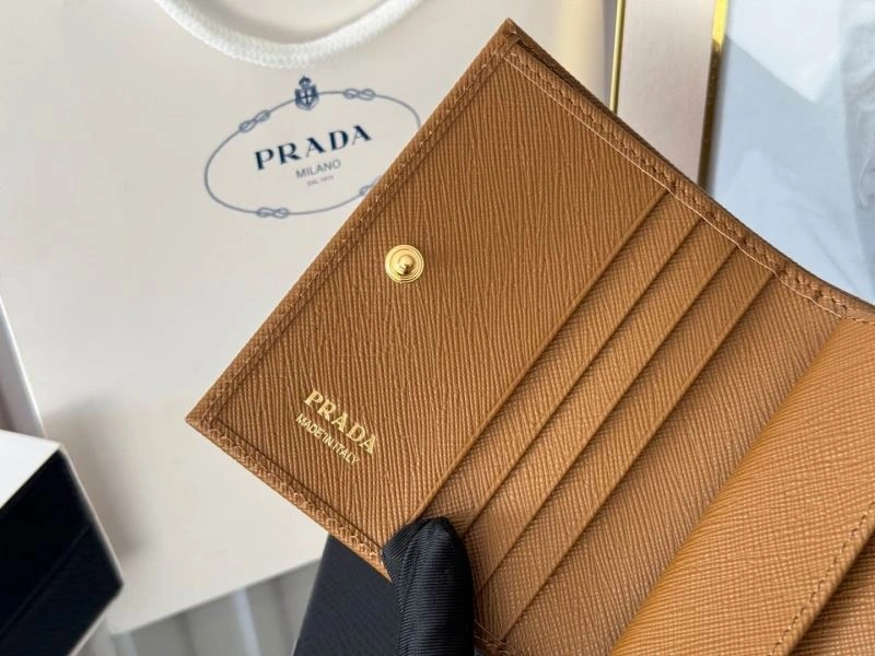 Brand-authenticated Prada Wallets Purse
