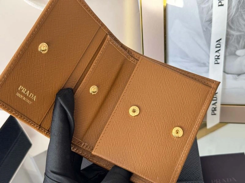 Brand-authenticated Prada Wallets Purse