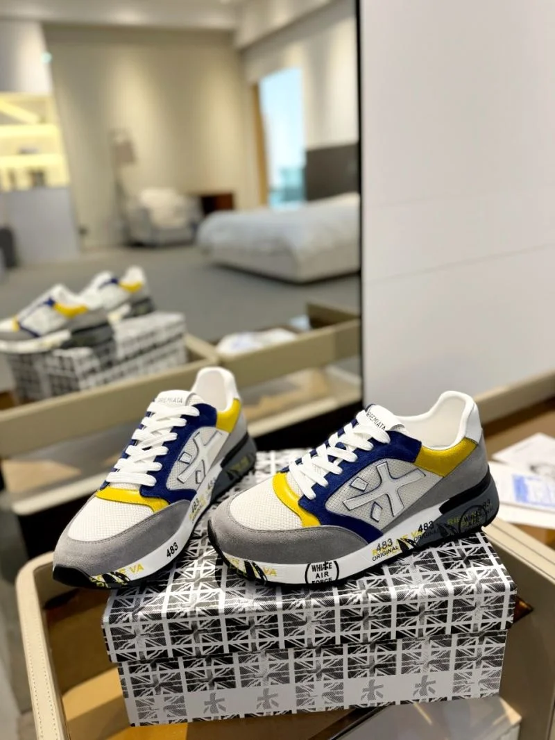 Brand-authenticated Premiata Shoes