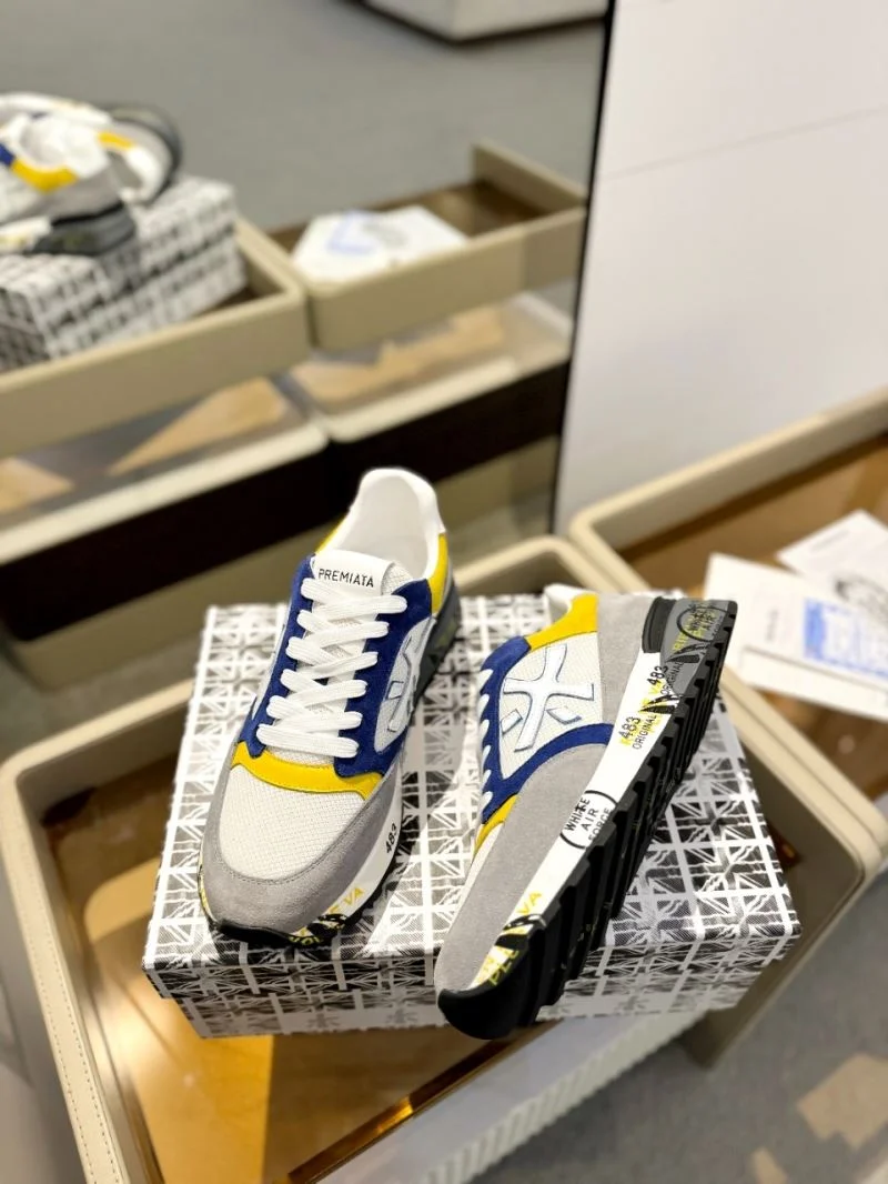 Brand-authenticated Premiata Shoes