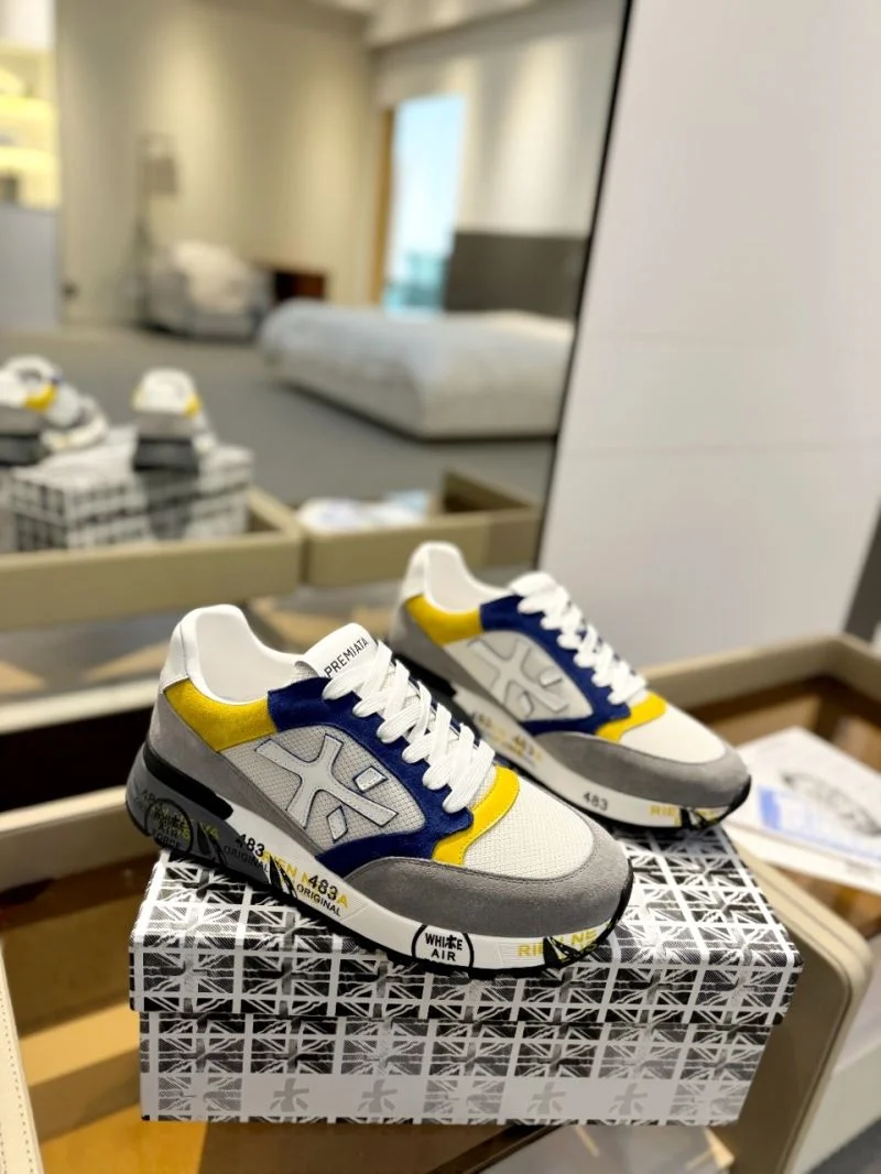 Brand-authenticated Premiata Shoes