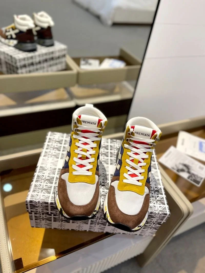 Brand-authenticated Premiata Shoes