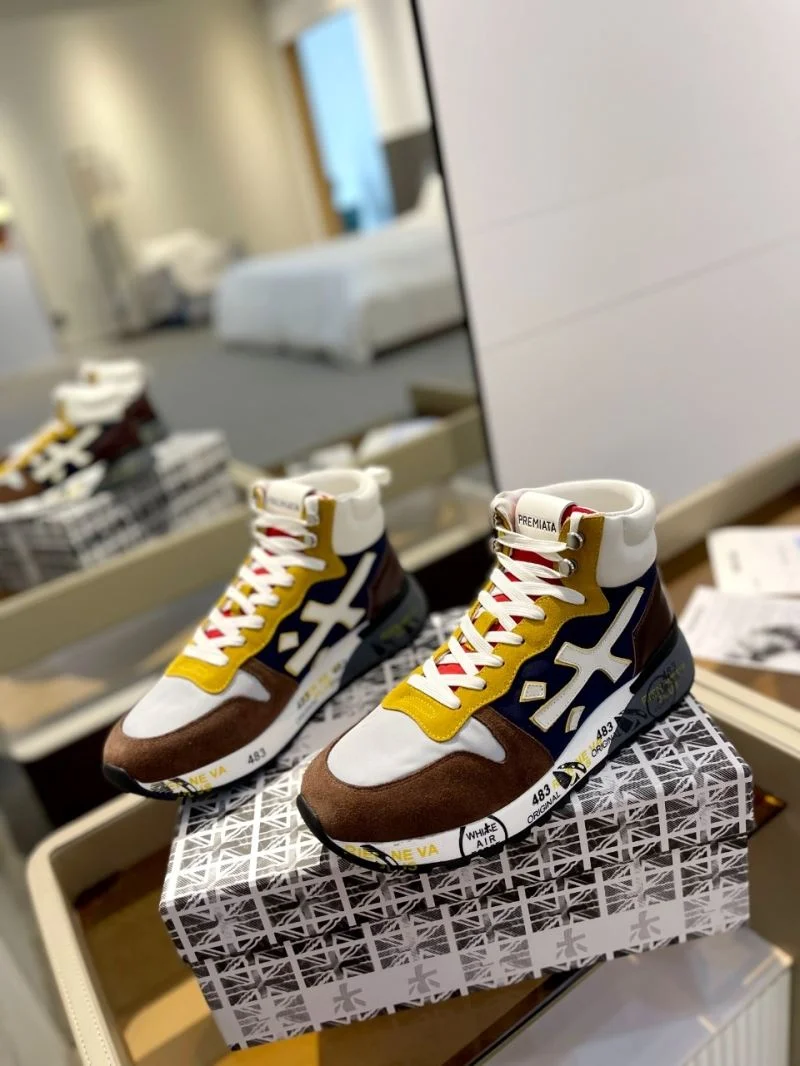Brand-authenticated Premiata Shoes