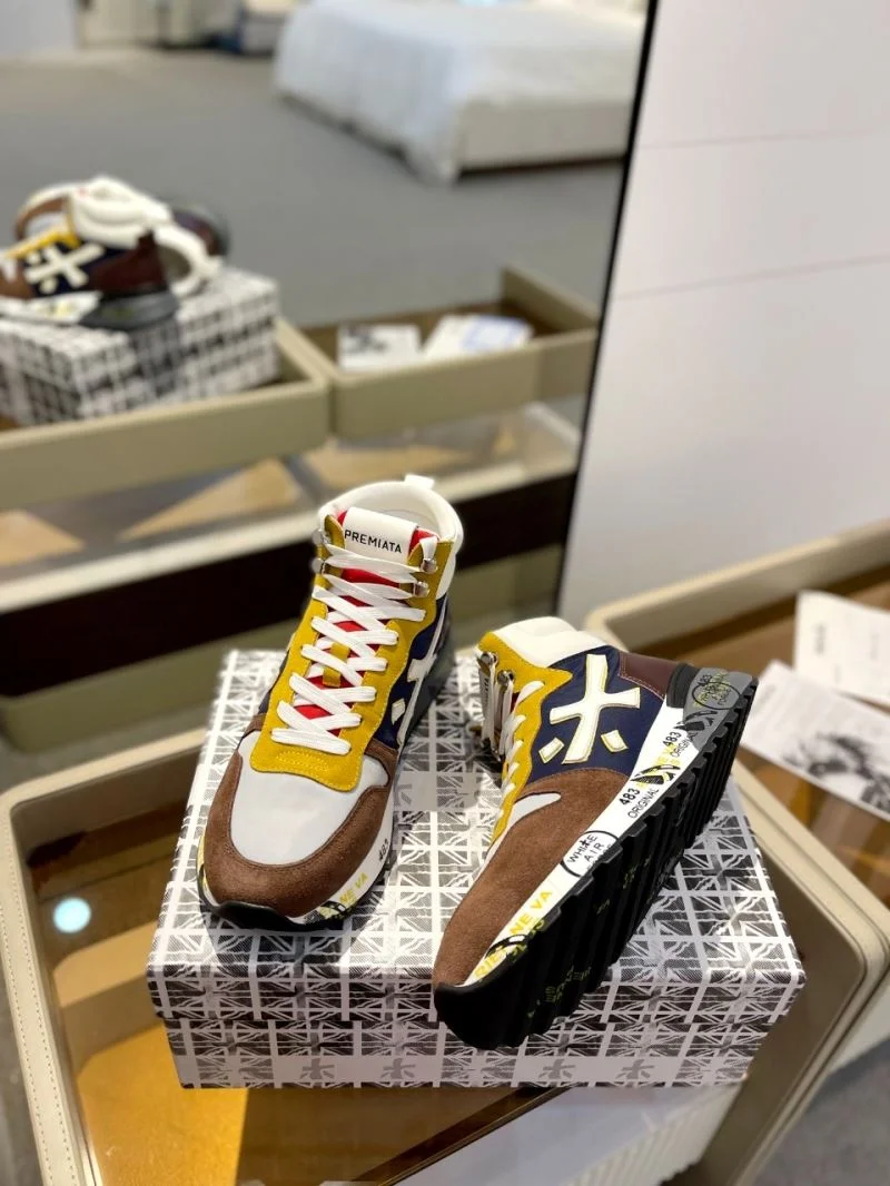 Brand-authenticated Premiata Shoes