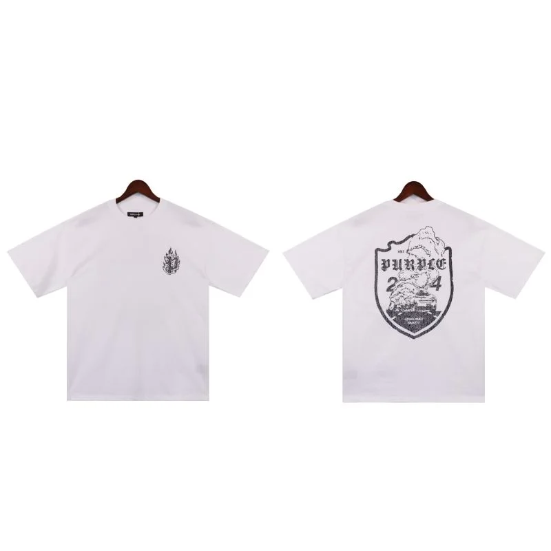 High accuracy Purple Brand T-Shirts