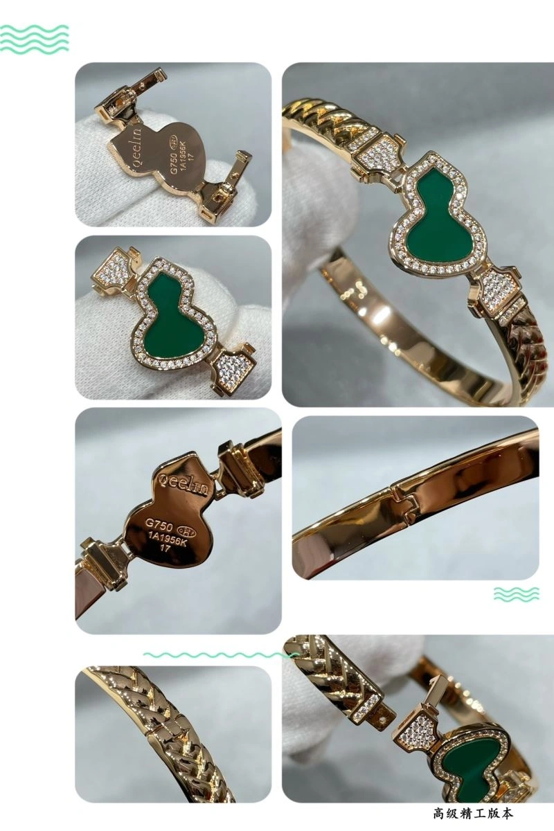 Brand-authenticated Qeelin Bracelets