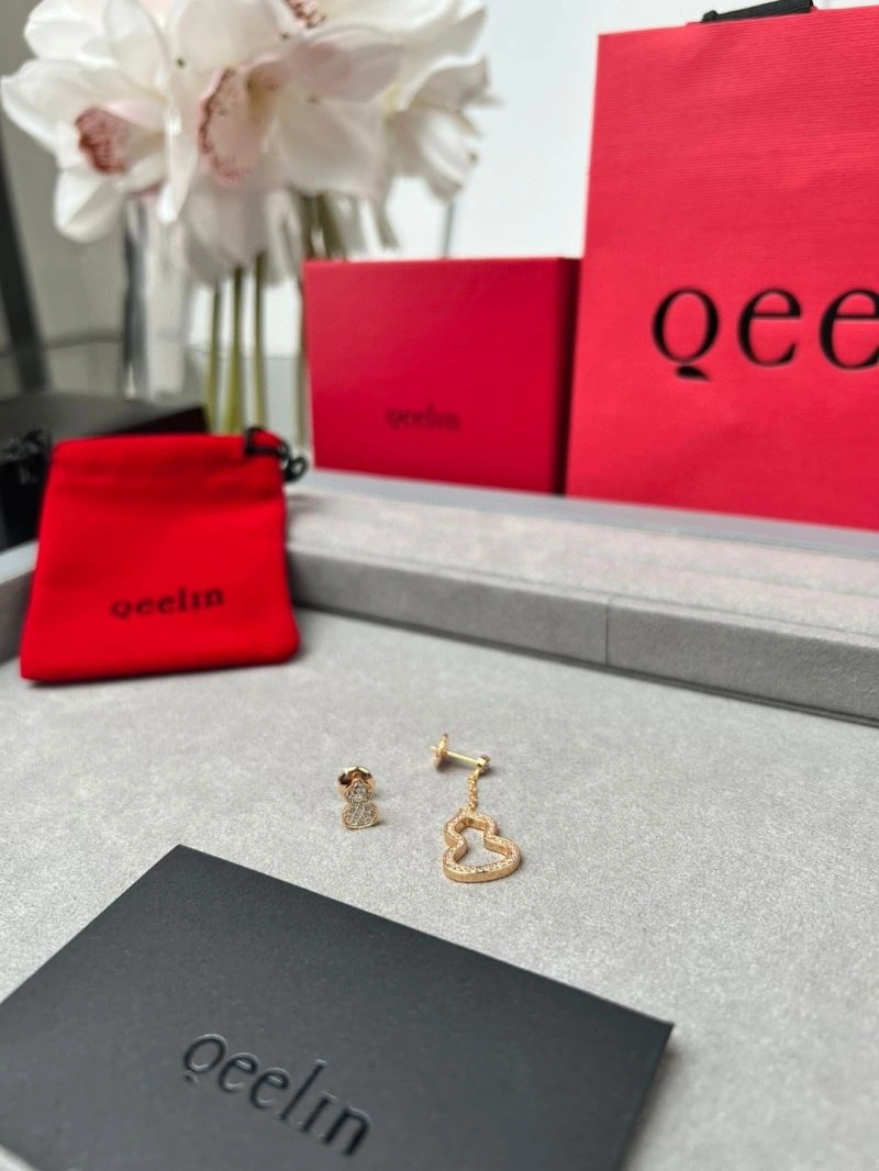 Precise copy Qeelin Earrings