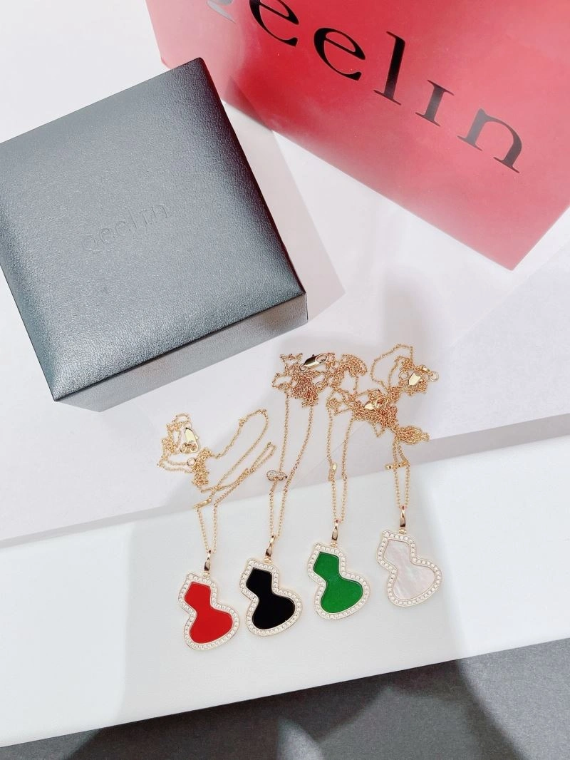 Brand-authenticated Qeelin Necklaces
