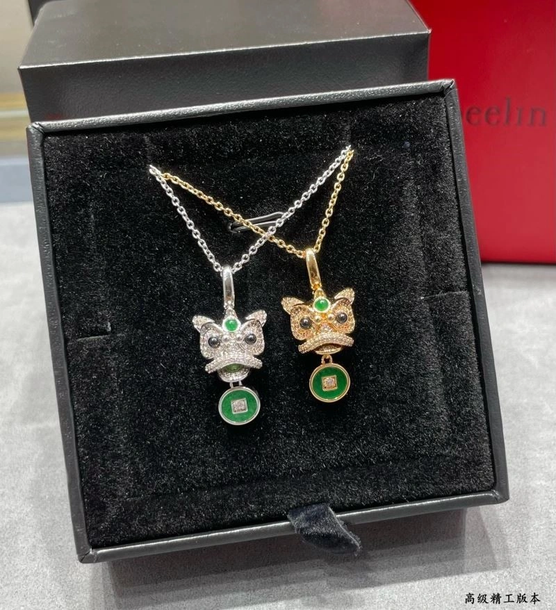 Mirror quality Qeelin Necklaces
