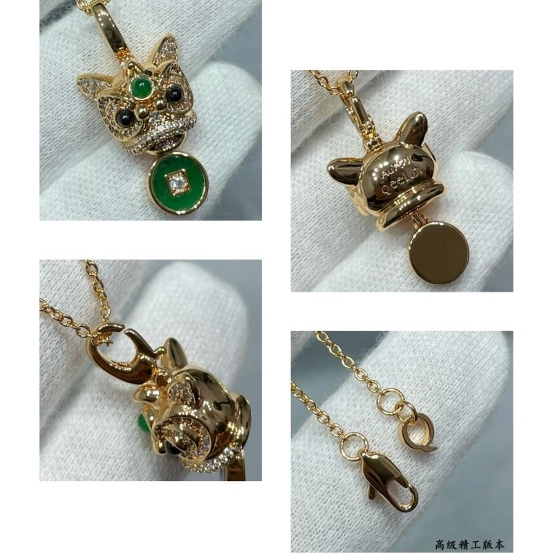 Mirror quality Qeelin Necklaces