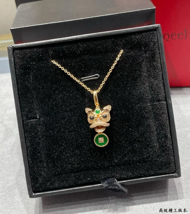Mirror quality Qeelin Necklaces